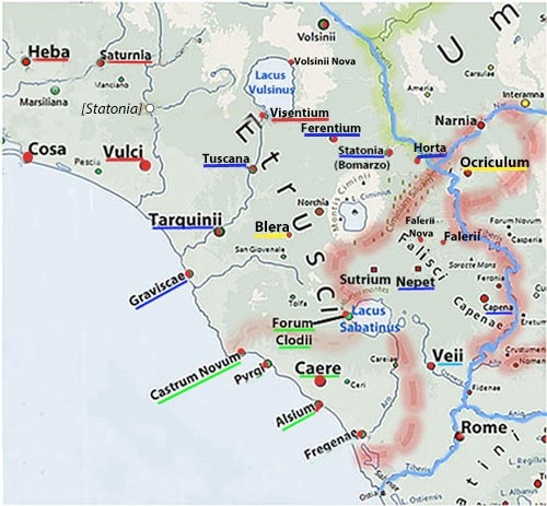 Key to Umbria